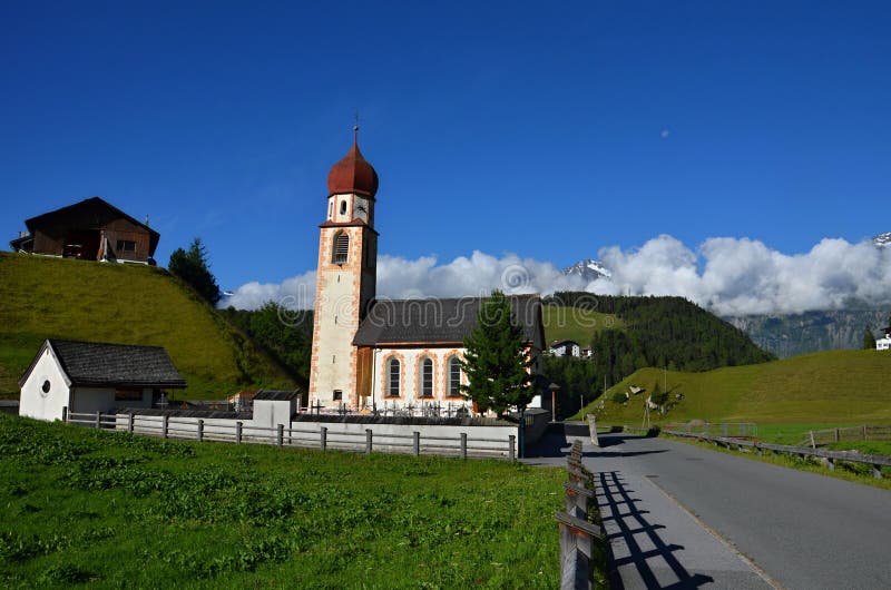 Alpine church stock photo. Image of bavaria, landmark - 8468138