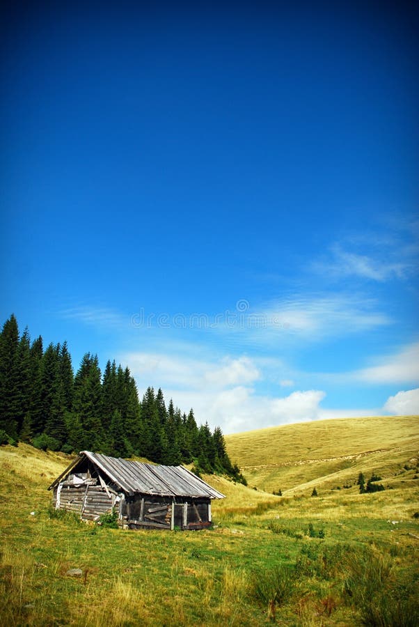 Alpine cottage stock photo. Image of vertical, shelter - 16048872