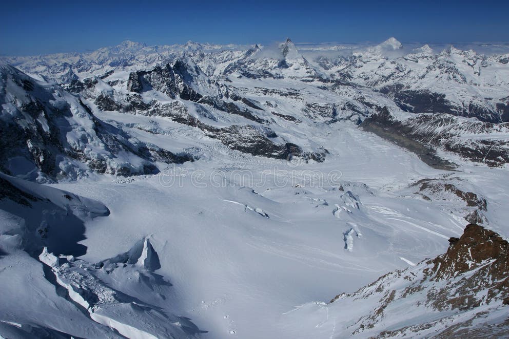 Alpine empire stock image. Image of winter, view, wintertime - 7169187