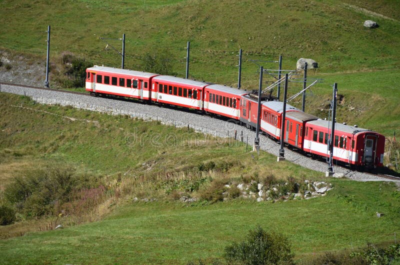 Alpine express stock image. Image of express, herd, tourism - 29074467