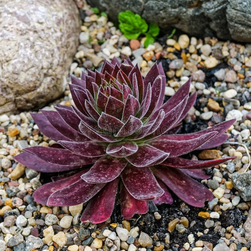 Alpine Garden Succulent stock photo. Image of garden - 55149742