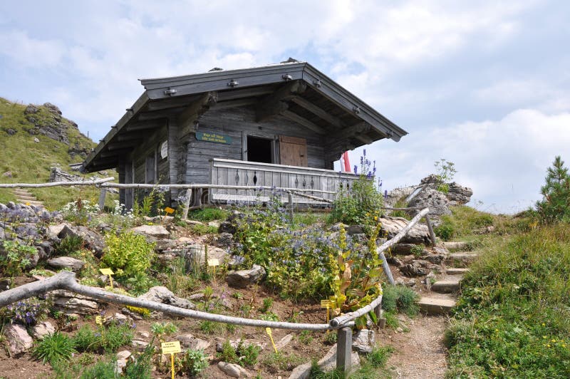 Alpine hut stock photo. Image of alps, austria, alpine - 21331722