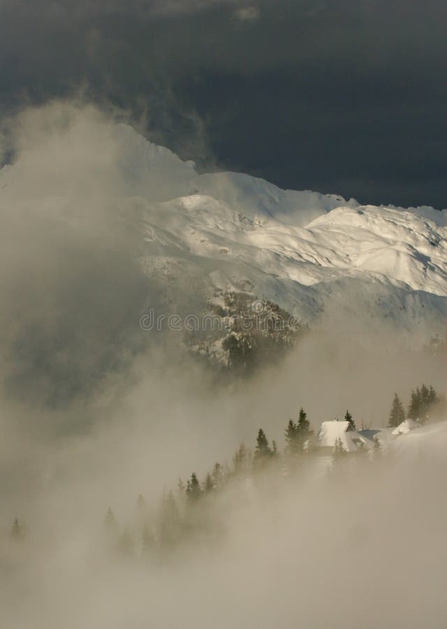 Alpine hut view stock image. Image of idyllic, slovenia - 7549147