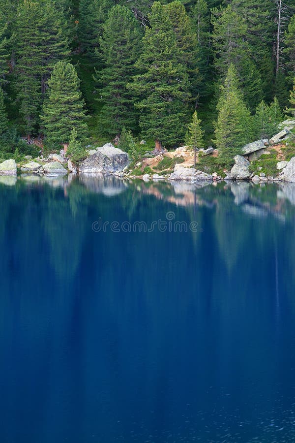 Alpine Lake stock image. Image of clear, travel, scenery - 24662609