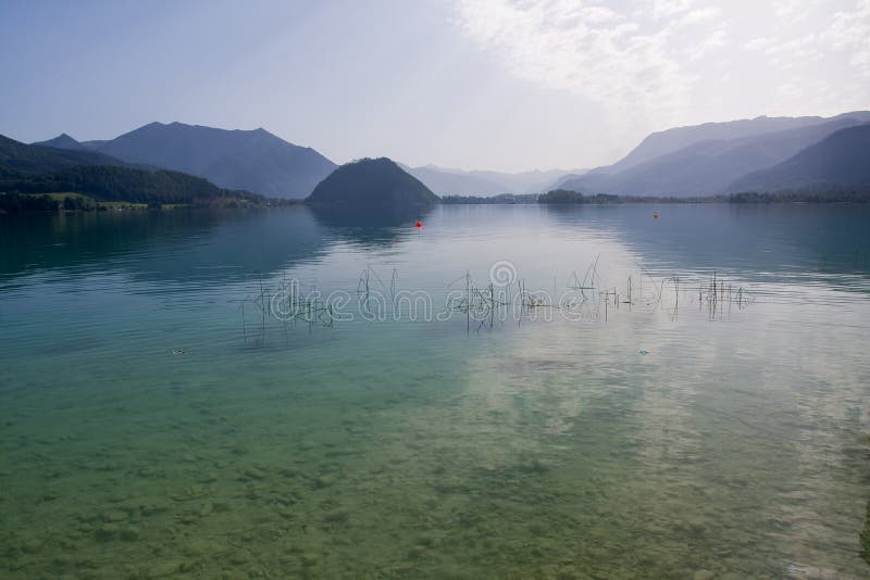 Alpine lake stock image. Image of clear, nature, mountains - 6822917