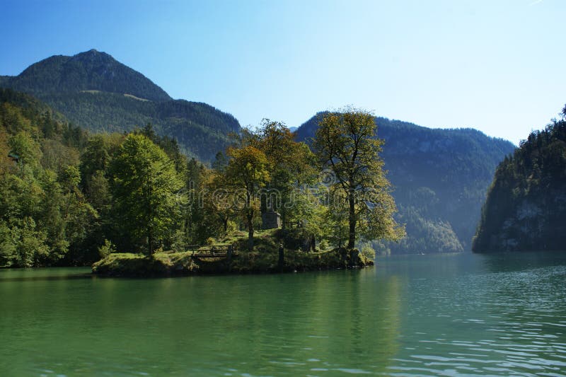 Alpine lake, Austria stock image. Image of landscape - 22336353