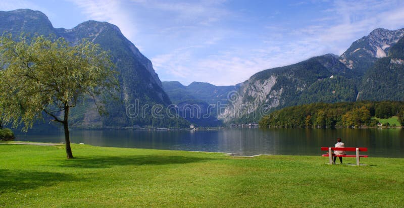 Alpine Lake, Austria stock image. Image of lake, austria - 22954337