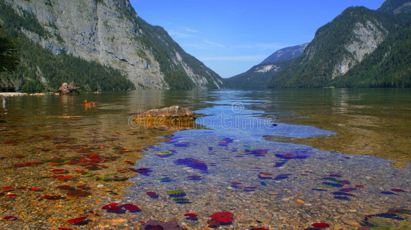 Alpine Lake, Austria stock photo. Image of alps, tourism - 25577690