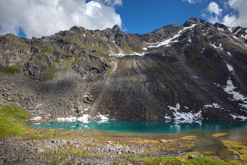 Alpine Lake stock photo. Image of alaska, boulders, remote - 30470842