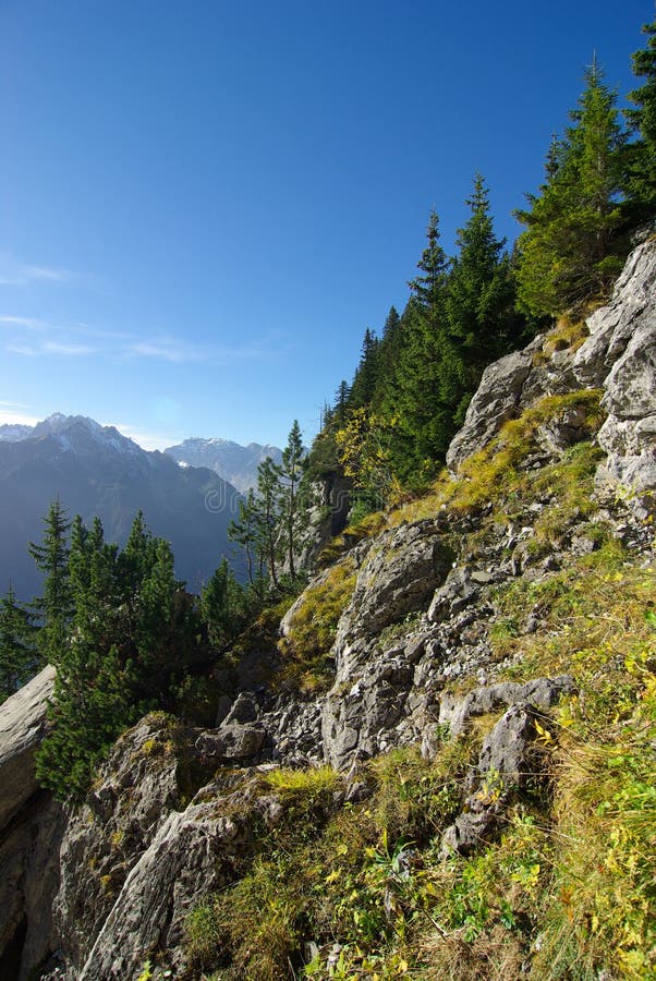 Alpine Landscape stock photo. Image of swiss, cliff, landscape - 27261566