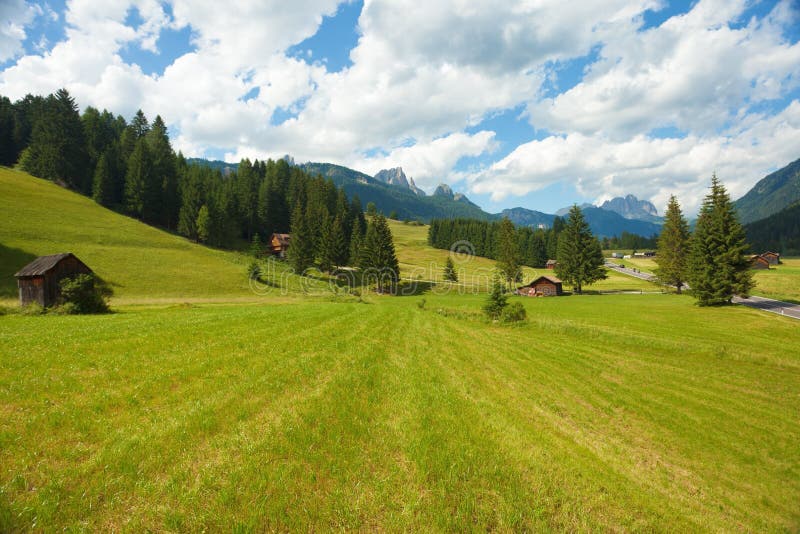 Alpine landscape stock photo. Image of serene, tree, environment - 29159624
