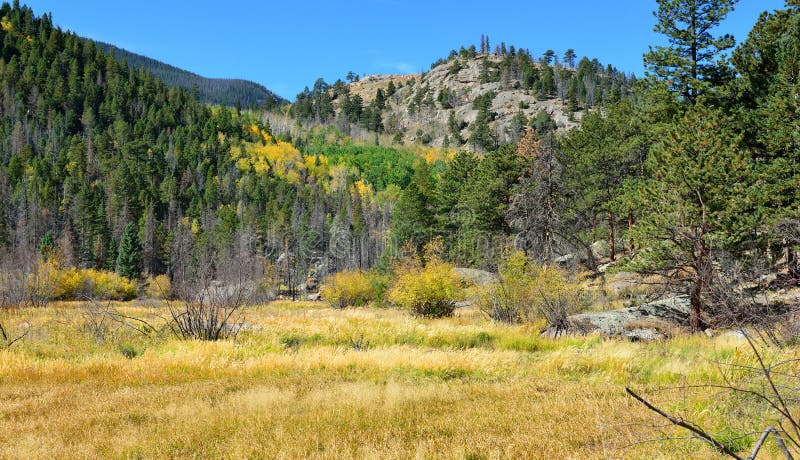 Alpine Landscape in the Fall Season Stock Photo - Image of resolution ...