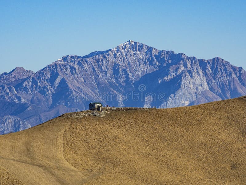Alpine landscape stock image. Image of hike, path, mount - 84205417