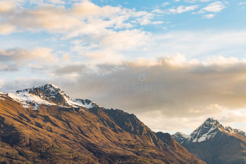 Alpine landscape stock image. Image of frost, light, cloud - 59302469