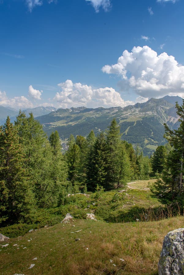 Alpine landscape stock image. Image of beautiful, panoramic - 148226587