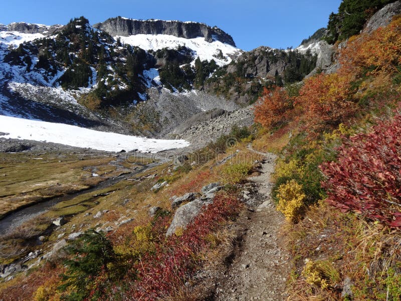 Alpine late fall scene stock photo. Image of blue, mount - 62951590