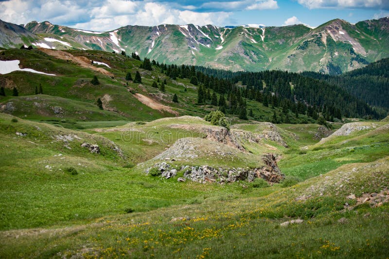 Alpine Loop Colorado Landscape Stock Photo - Image of landscape ...