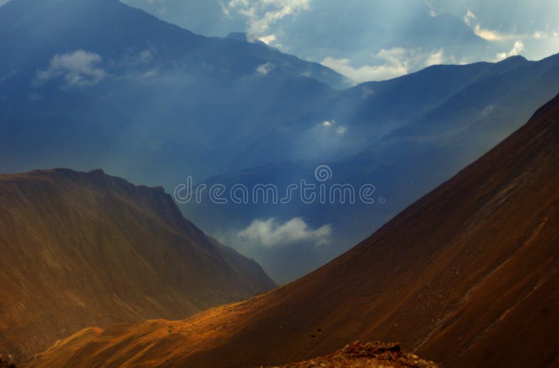 Alpine Mountain Range stock image. Image of spectacular - 1564203