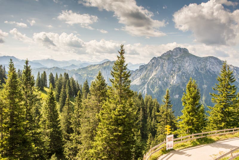 Alpine mountain view stock image. Image of mountain, range - 60496165