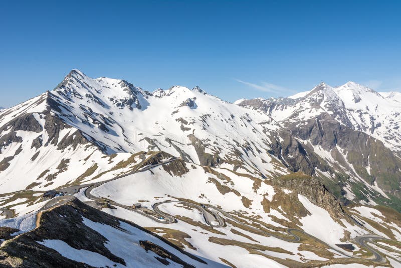 Alpine Panoramic View stock photo. Image of road, high - 45305268