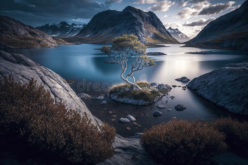 An Alpine Paradise: Immersing in the Tranquil Scenery of a Pristine ...