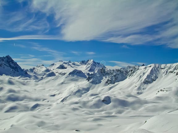 Alpine peace stock photo. Image of pine, cucheron, haute - 22975576