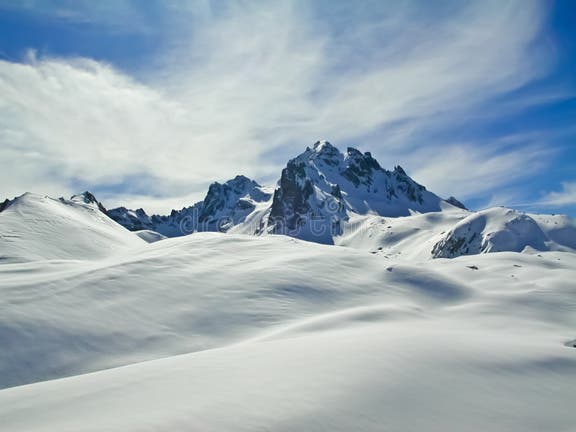 Alpine peace stock photo. Image of granier, france, aspen - 22975588