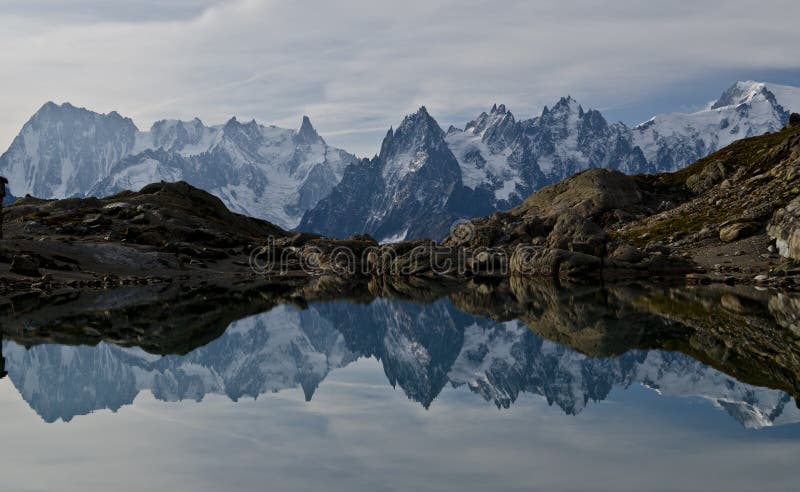 Alpine reflection stock image. Image of environment, activity - 26948029