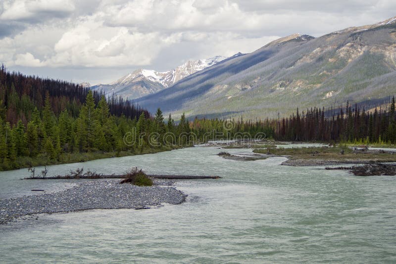 Alpine river stock photo. Image of narrow, adventure - 167656288
