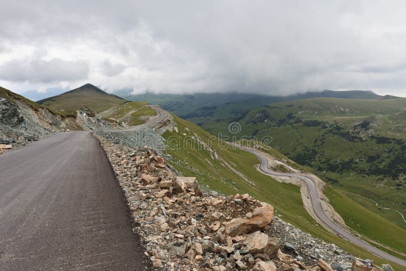 Alpine road stock image. Image of europe, highway, highlands - 20113973