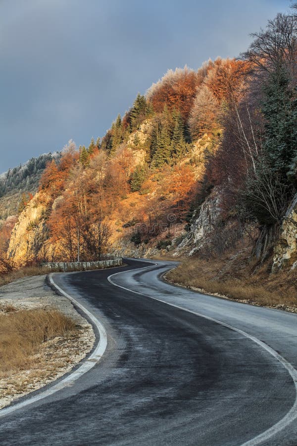 Alpine road stock image. Image of nature, peak, travel - 27663255