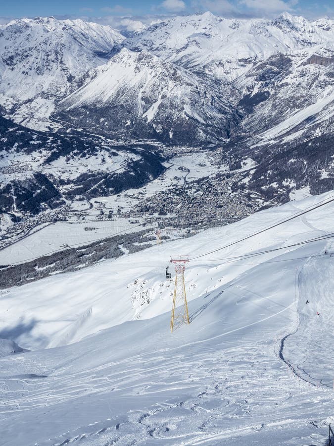 Alpine s panorama stock photo. Image of peak, scenic - 38211258