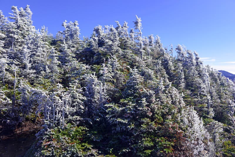 Alpine Setting in the Adirondack Mountains, New York State Stock Photo ...