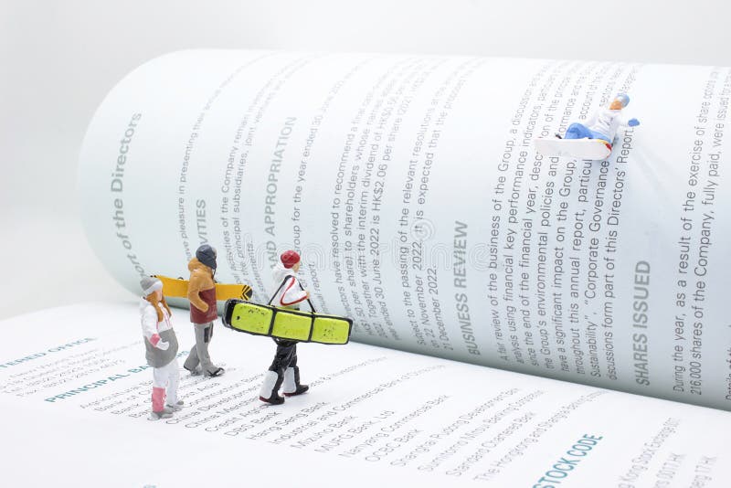 The Alpine Skier on Piste, Skiing on the Book Stock Image - Image of ...