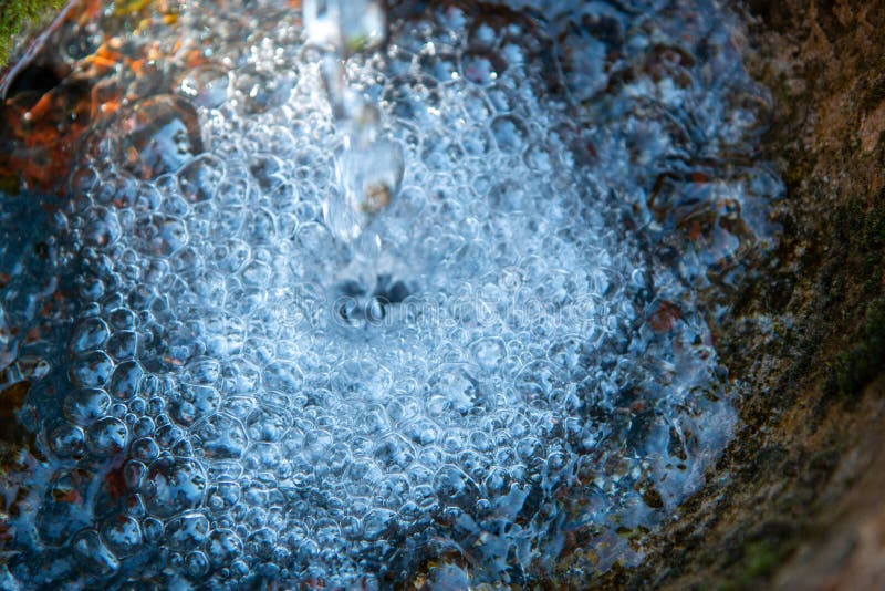 Spring of Pure and Crystalline Drinking Water. Atins Region, Maranhao ...