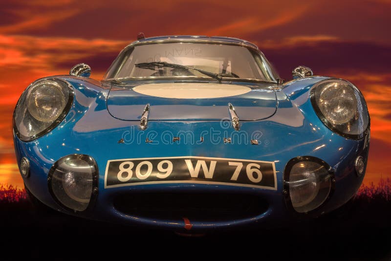 RetroMobile - Alpine-Renault A210 Editorial Image - Image of france ...
