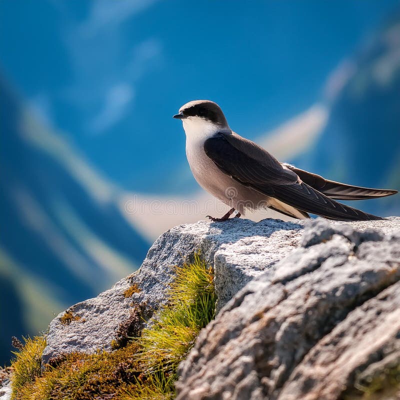 Alpine Swift Bird, AI Generated Stock Illustration - Illustration of ...