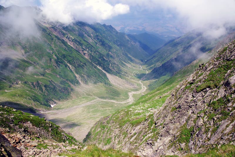 Alpine valley stock image. Image of altitude, natural - 15639721