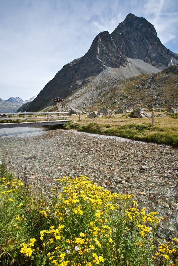 Alpine valley stock photo. Image of europe, alpine, panorama - 19521856