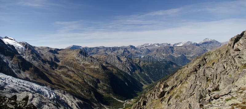 Alpine valley stock photo. Image of travel, mountain - 27200132