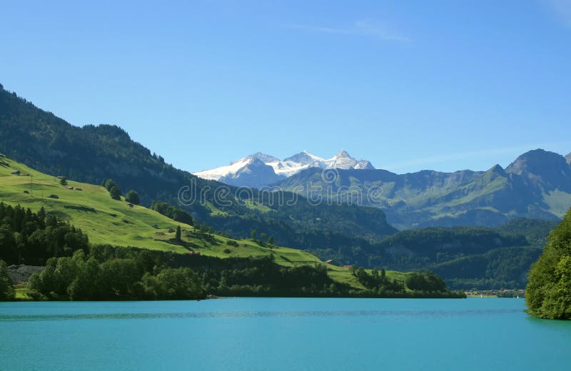 Alpine view stock photo. Image of alps, natural, high - 6390026