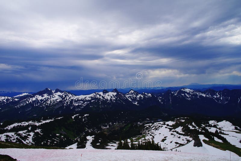 An alpine view stock photo. Image of park, trees, beauty - 56289550