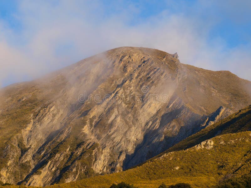 Alpine view in New Zealand stock photo. Image of south - 28648590
