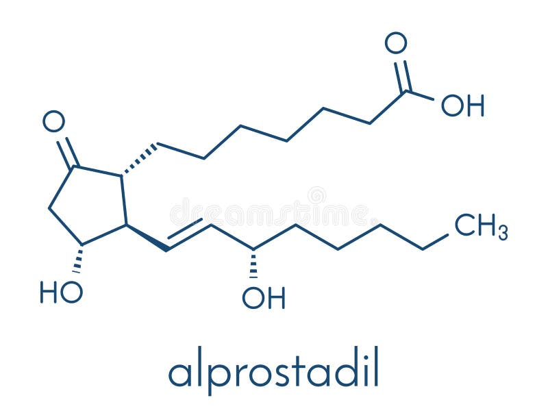 Alprostadil Prostaglandin E1 Erectile Dysfunction Drug Molecule ...