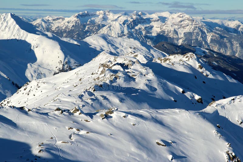 Top of the Mountain stock photo. Image of pretty, lakes - 67795044