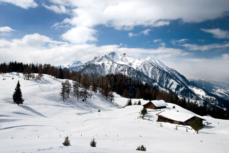 Alps landscape stock photo. Image of cold, alps, nature - 13490774