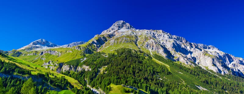 Alps mountains stock photo. Image of green, nature, europe - 30564572