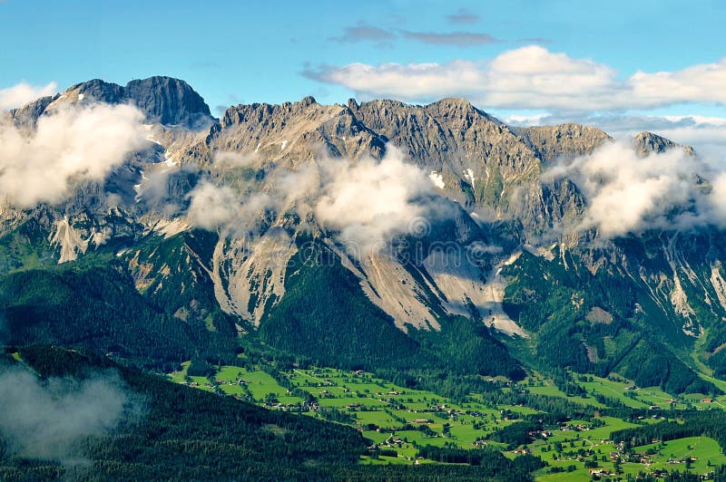 Alps nature stock image. Image of summer, trees, scenery - 35410509