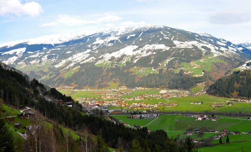 Alps panorama stock photo. Image of lake, grass, meadow - 39477516