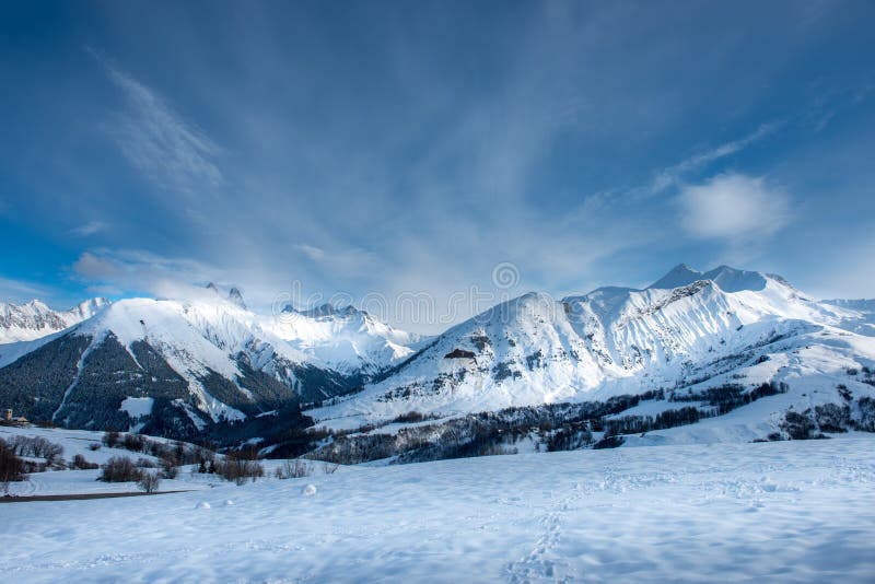 Alps stock photo. Image of europe, alps, winter, mountains - 39447352